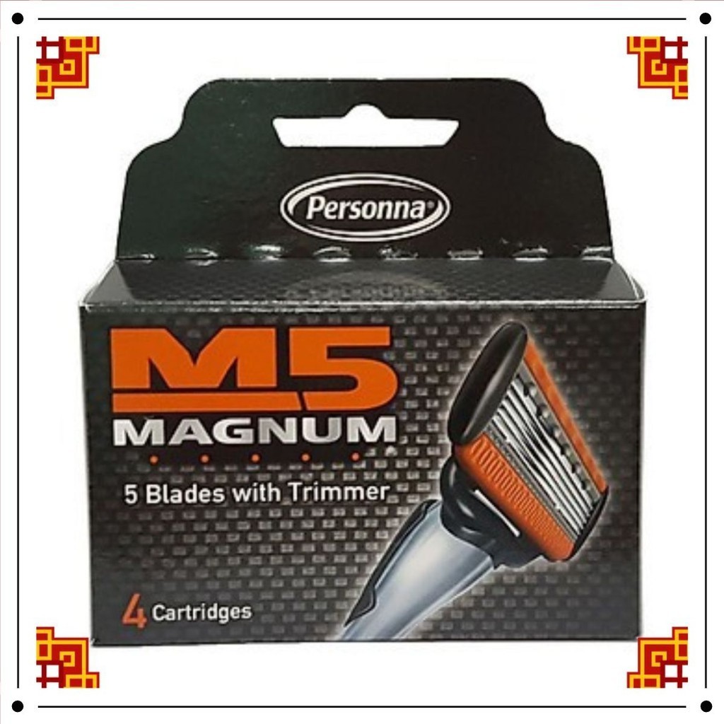 Sỉ hộp 4 lưỡi dao m5 mangum personna | Shopee Việt Nam
