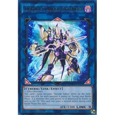 [ Bài Yugioh Chính Hãng ] Decode Talker Extended - DUDE-EN024 - Ultra ...