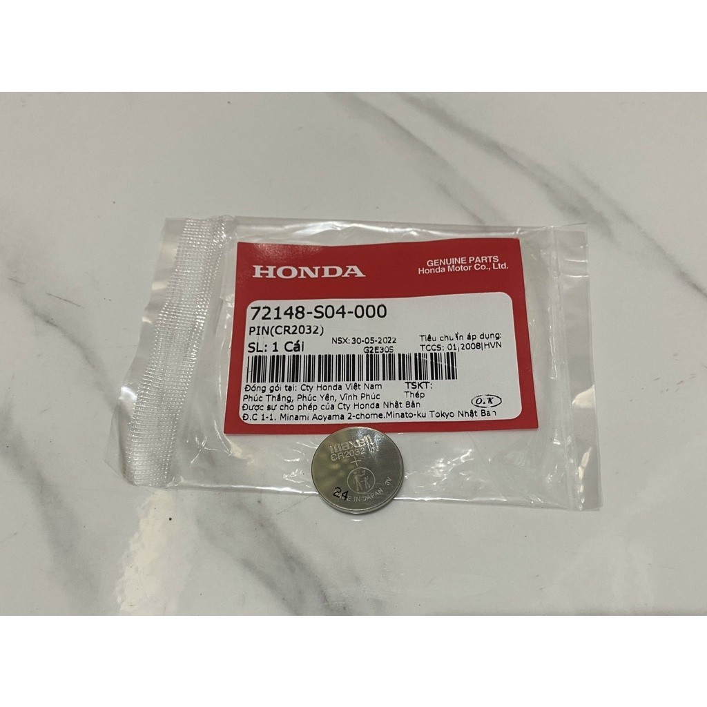 Pin Chìa Khoá Điều Khiển Smartkey Honda Remote SH, VISION, AIRBLADE ...