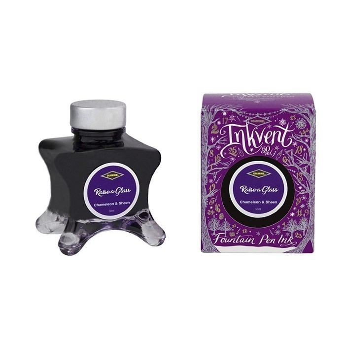 Lọ mực bút máy Diamine Anh Quốc, Lọ Mực Diamine Inkvent Purple Edition ...