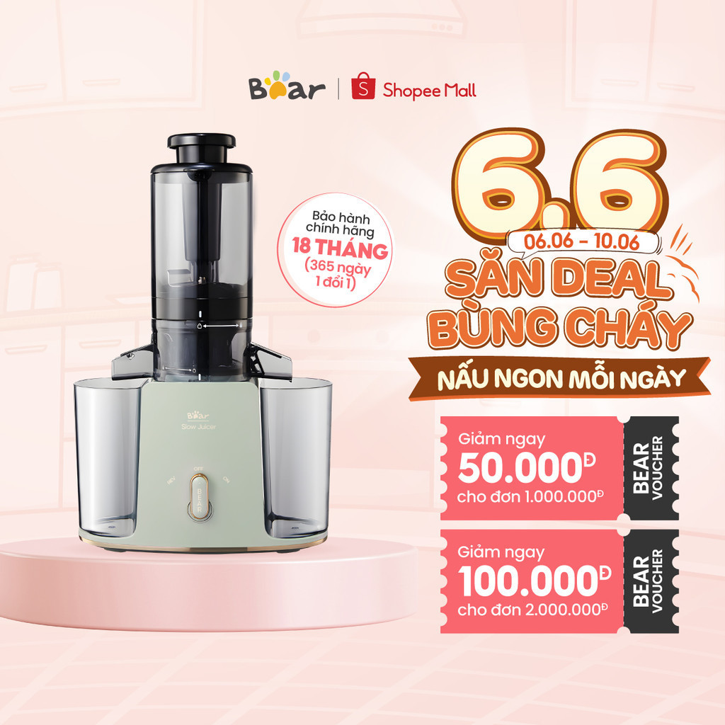 Máy ép chậm đa năng Bear YZJ-D01Y6 - Hàng Chính Hãng | Shopee Việt Nam