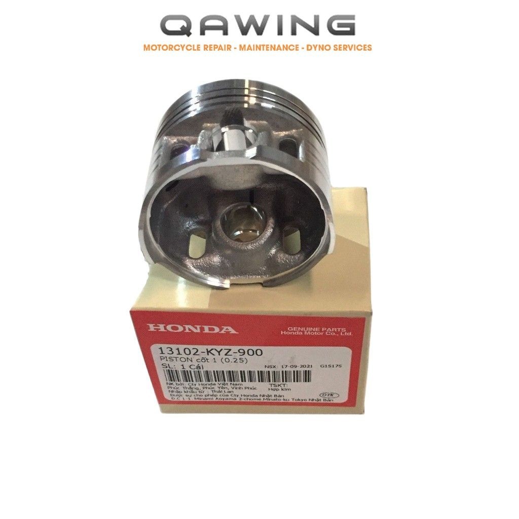 [13102KYZ900] PISTON cốt 10.25) HONDA FUTURE 125 2012-2015, MSX 125 ...