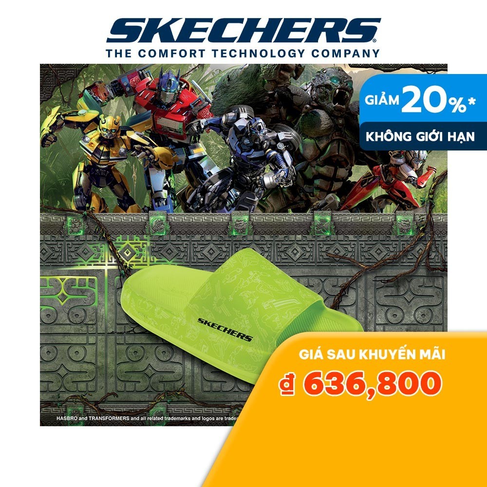 Skechers Nữ Dép Xăng Đan Thường Ngày Transformers Foamies Arch Fit ...