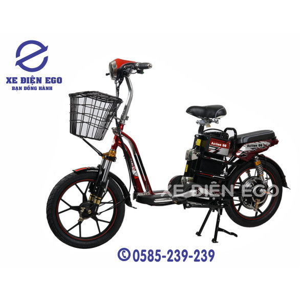 Xe đạp điện Action 06 Chính hãng, Đầy đủ phụ kiện, bình điện, sạc điện ...