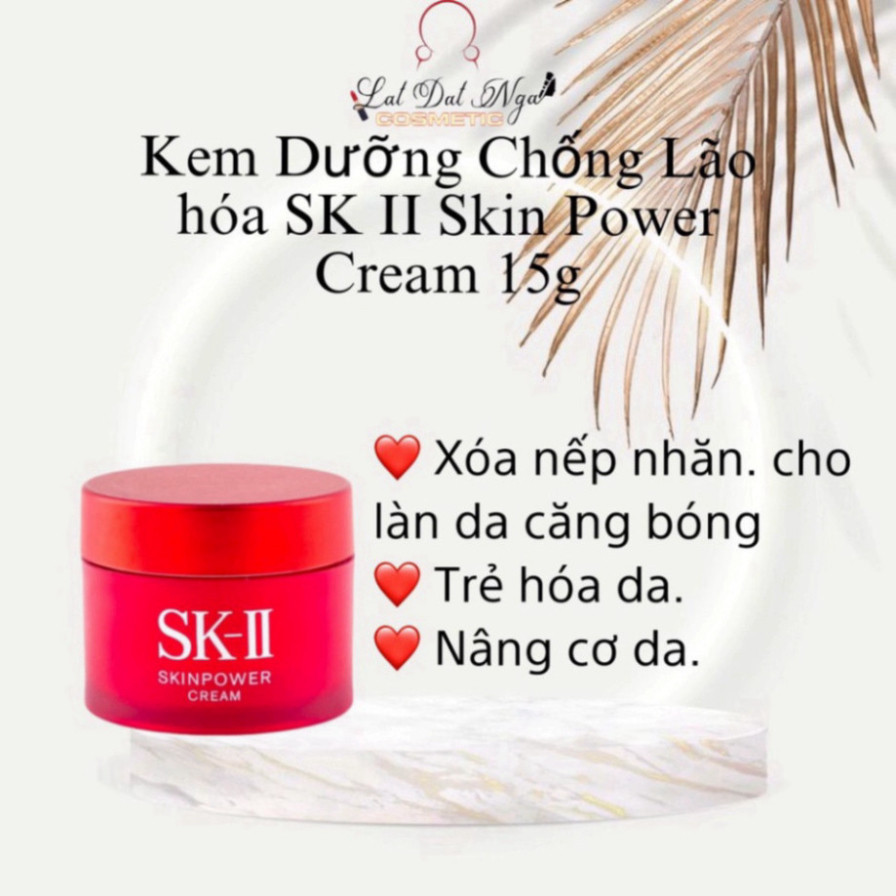 Kem Dưỡng Chống Lão Hóa SK II Skin Power Cream 15g ( Phiên Bản Mới ) | Shopee Việt Nam