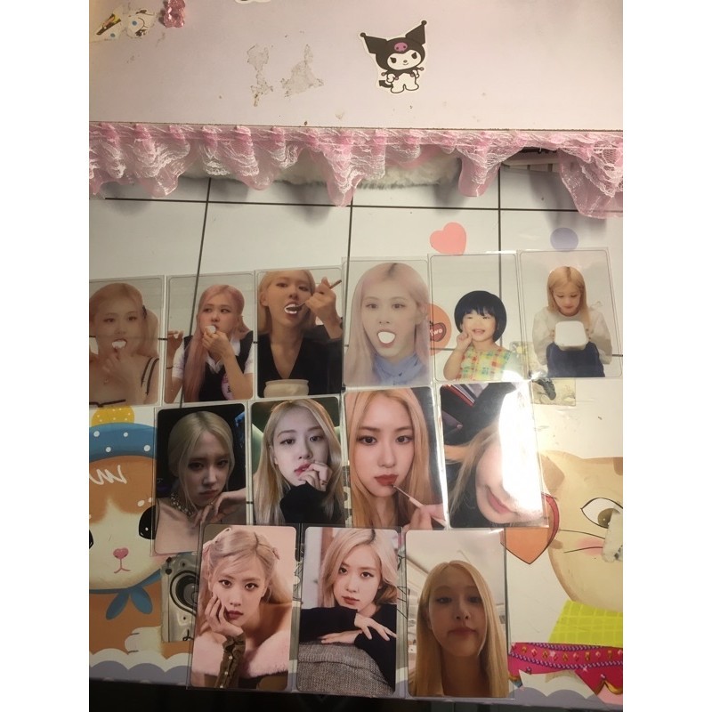 card fansite rosé (đọc mô tả) | Shopee Việt Nam
