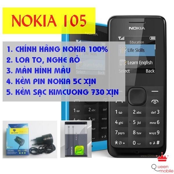 Pin nokia 105 chính hãng | Shopee Việt Nam