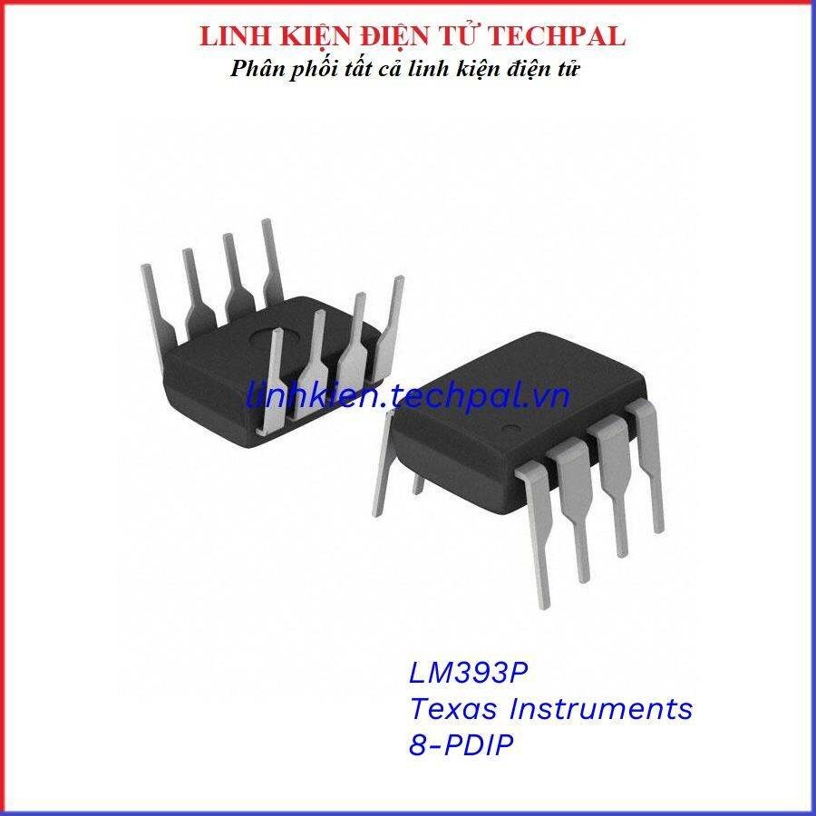 LM393P Texas Instruments Chân 8-PDIP linh kiện điện tử chính hãng ...