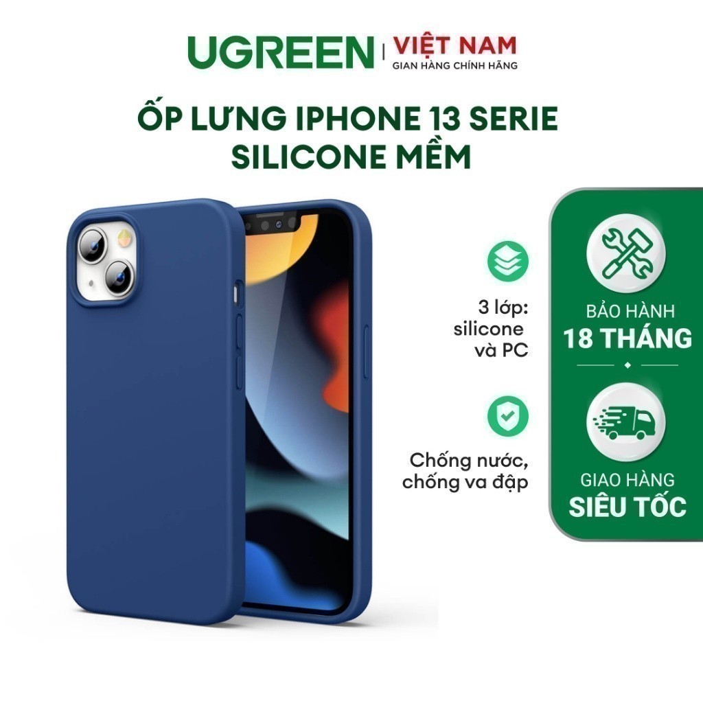 Ốp lưng silicon mềm dẻo dùng cho iPhone 13/13Pro/Pro Max/13mini UGREEN ...