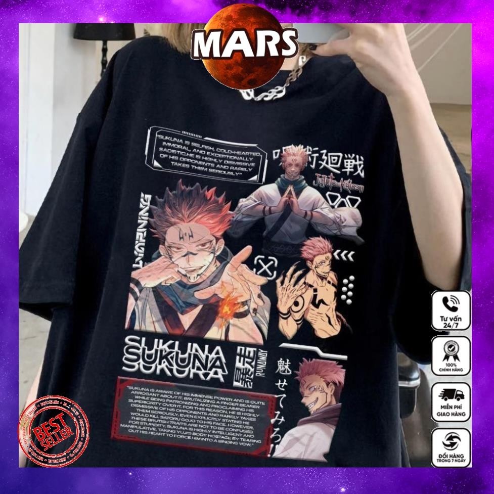 Áo phông Jujutsu Kaisen: Sukuna Maximum | Shopee Việt Nam
