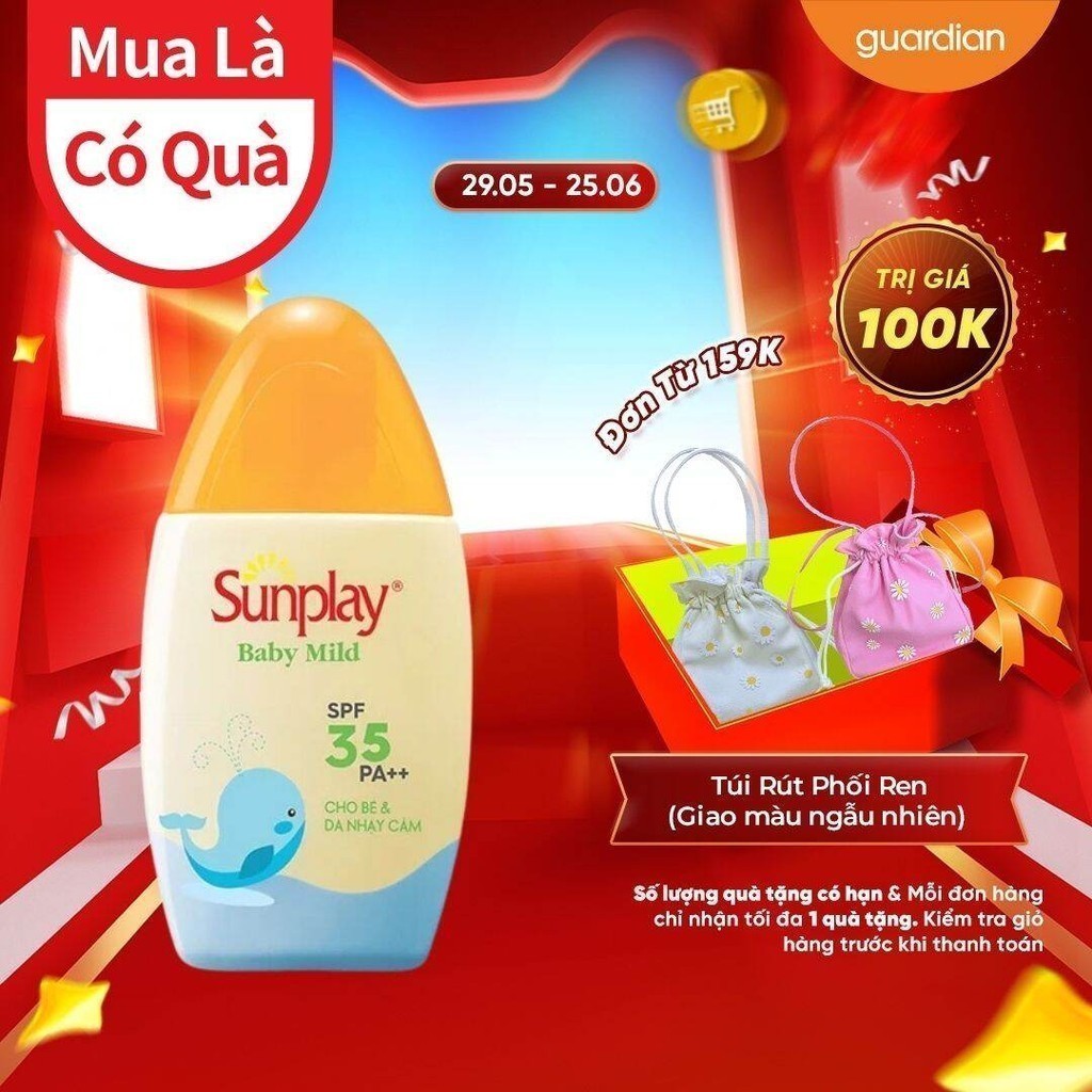 Sữa Chống Nắng Cho Bé Và Da Nhạy Cảm Sunplay Baby Mild SPF35/PA++ 30Gr ...