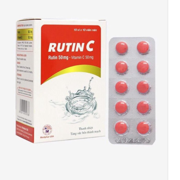 RUTIN C MEDIPHAR - Bổ sung vitamin C | Shopee Việt Nam