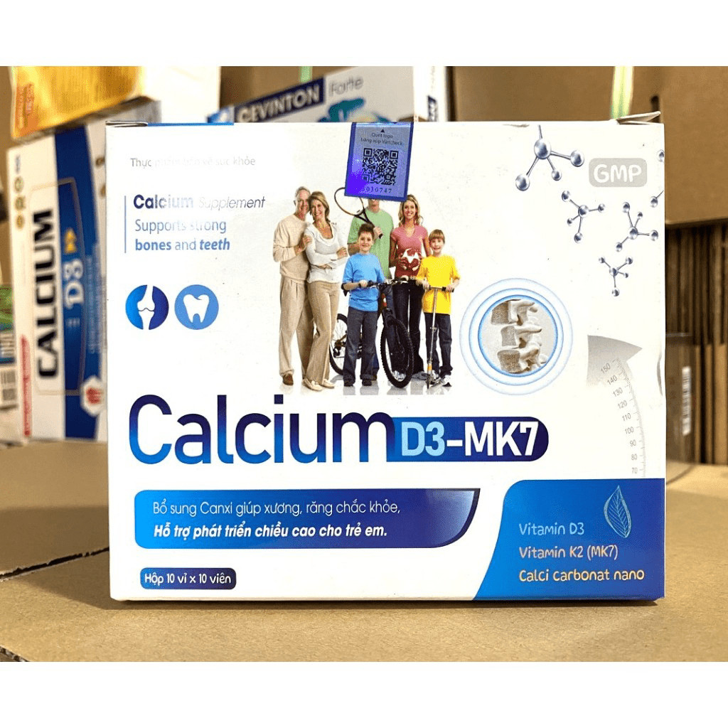Calcium D3 Mk7 Nano Calci Extra BỔ SUNG CANXI, chống còi xương, loãng xương | Shopee Việt Nam