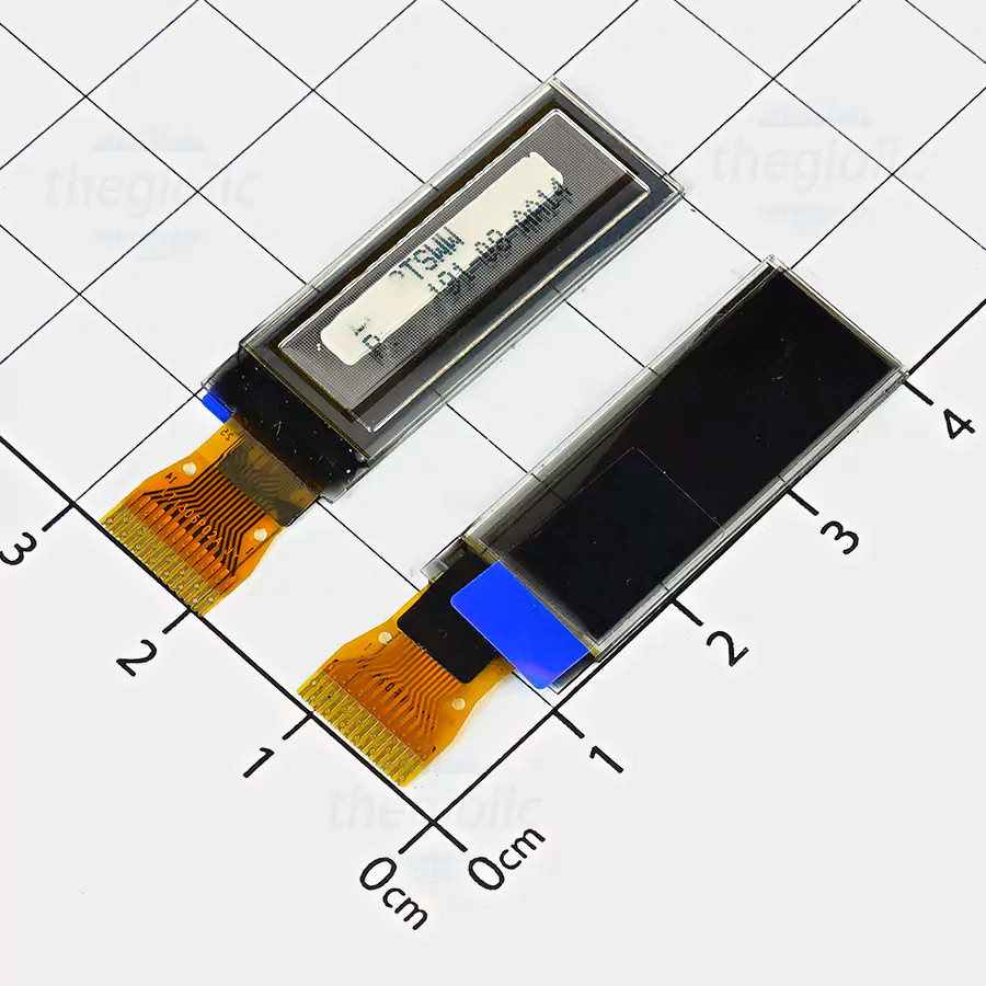 LCD OLED SSD1306 0.91inch 128x32 Chữ Trắng 14 Chân Giao Tiếp IIC//45 ...