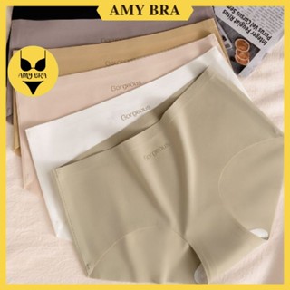 Quần Lót Nữ Su Lạnh Cạp Ép Không Viền May - Quần Chip Nữ Cao Cấp Đáy Có Lót Kháng Khuẩn AMYBRA ...
