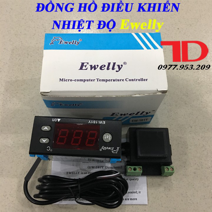 Bộ điều khiển nhiệt độ kho lạnh Ewelly EW181Y & Ewelly EW183 Điện lạnh Thuận Dung | Shopee Việt Nam