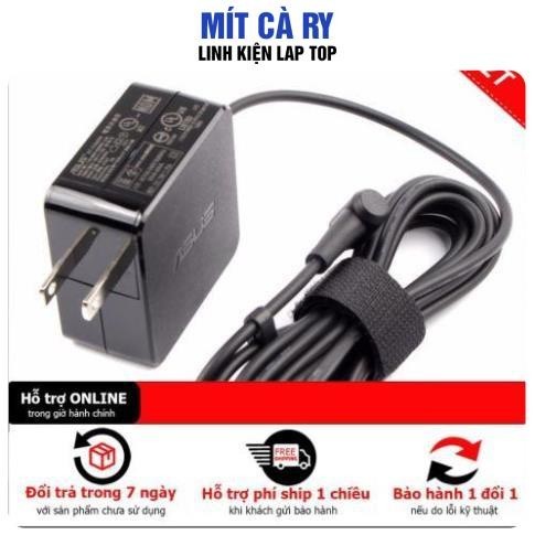 Sạc Dành Cho Laptop Asus 19v-2.37A Chân Nhỏ Vuông Zin | Shopee Việt Nam
