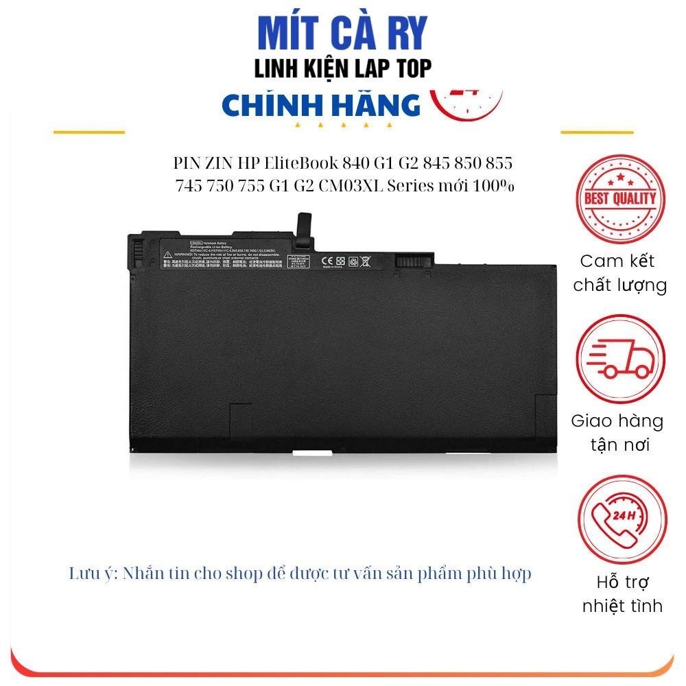 PIN ZIN HP EliteBook 840 G1 G2 845 850 855 745 750 755 G1 G2 CM03XL ...