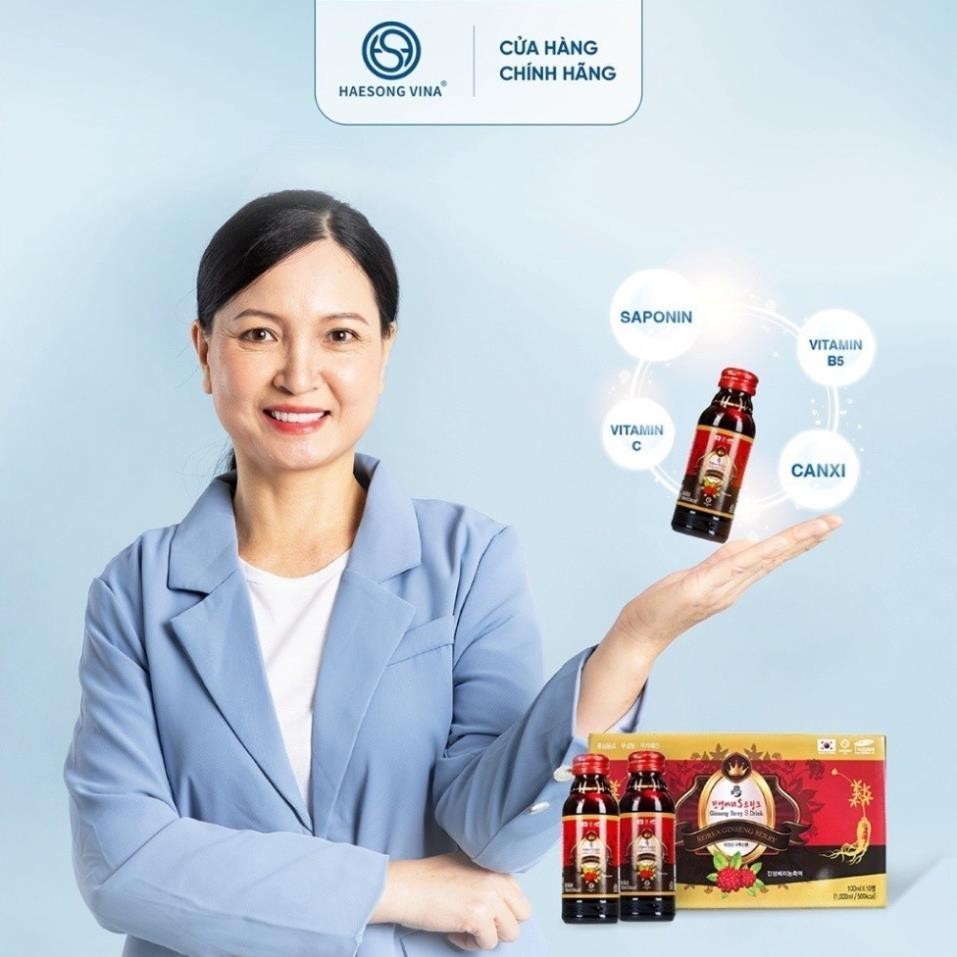 Nước uống Quả Sâm HAESONG VINA Từ Hàn Quốc (vị dễ uống) | Shopee Việt Nam