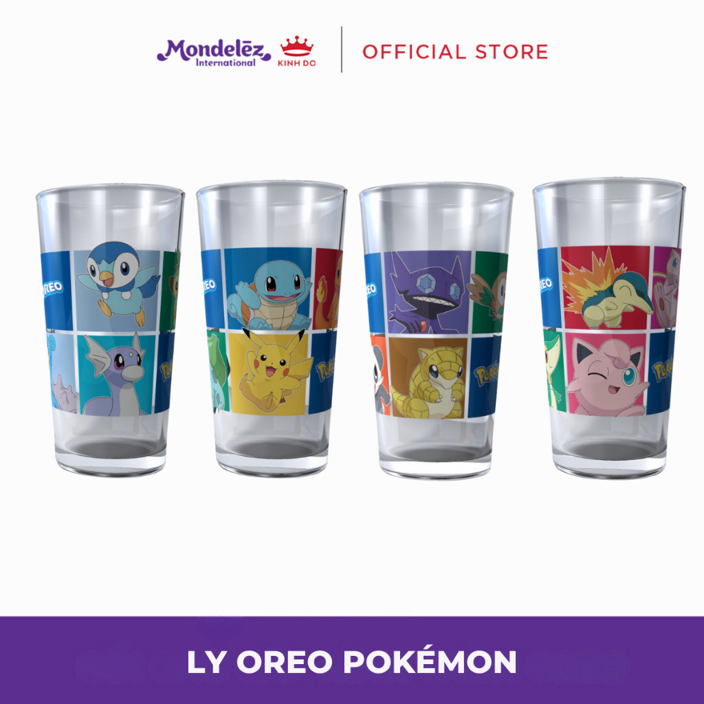 [Quà tặng không bán] Ly Oreo Pokemon | Shopee Việt Nam