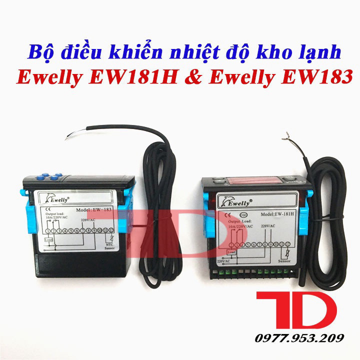 Bộ điều khiển nhiệt độ kho lạnh Ewelly EW181H - Ewelly EW183 Điện lạnh Thuận Dung | Shopee Việt Nam