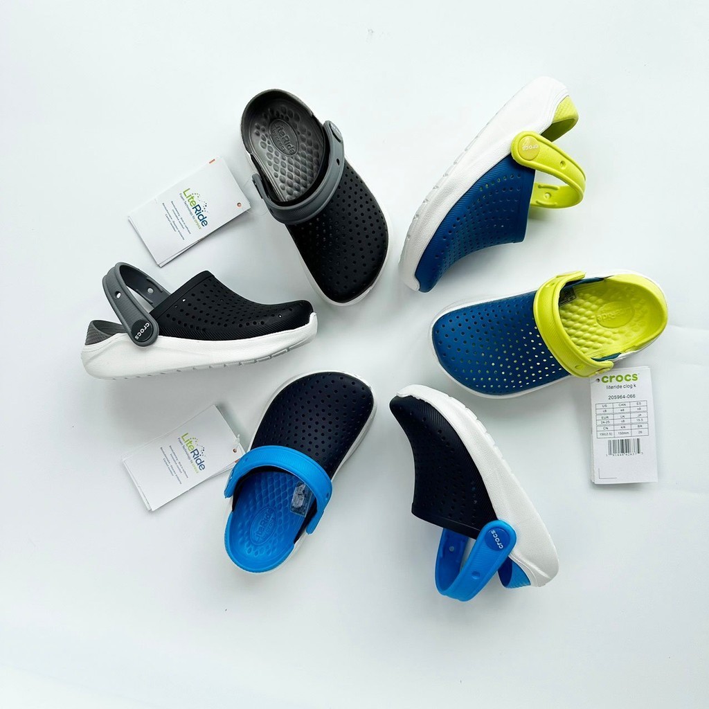 Dép sục Crocs trẻ em - giày sục crocs cho bé Literide nhiều màu size C8 ...