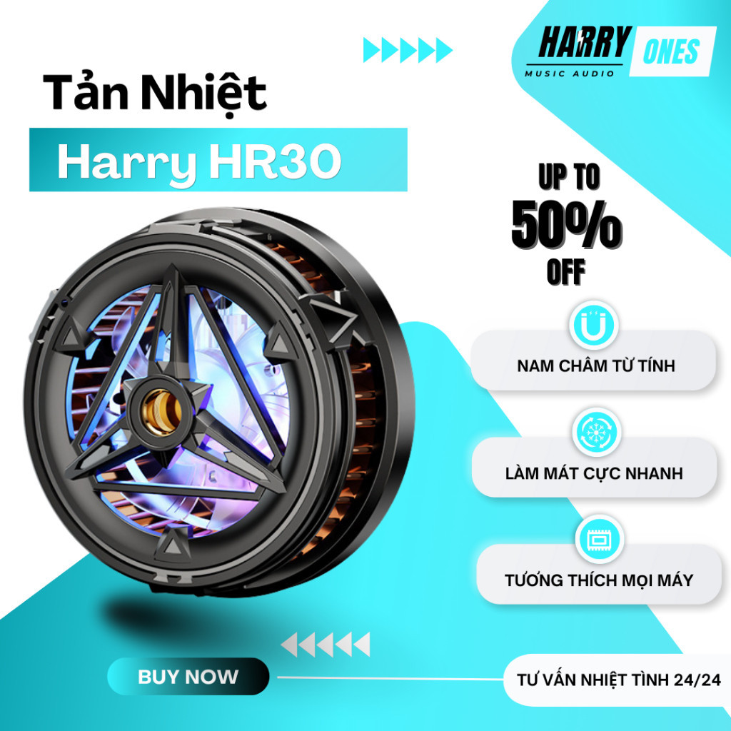 Tản Nhiệt Gaming Harry HR10 Cao Cấp Tản Nhiệt Chơi Game Dùng Cho Mọi ...