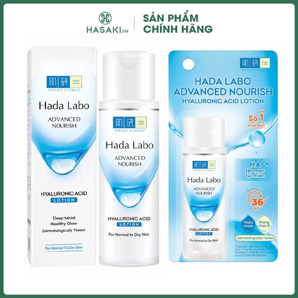 Lotion Dưỡng Ẩm Hada Labo Advanced Nourish Hyaluron Lotion Dành Cho Da ...