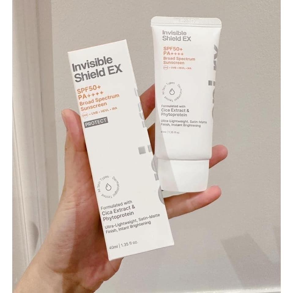 Kem chống nắng phổ rộng Epi-rx Invisible Shield EX 40ml kiềm dầu nâng tone | Shopee Việt Nam