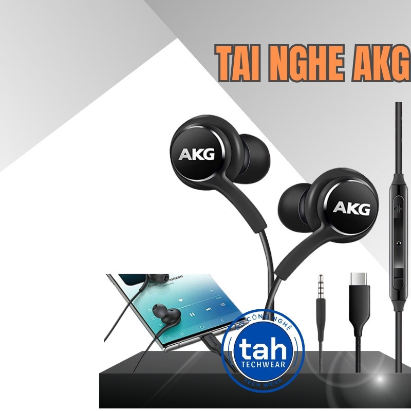 Dây Phone AKG Nhét Tai Cao Cấp Chui TypeC & 3.5mm Âm Thanh Siêu Hay ...