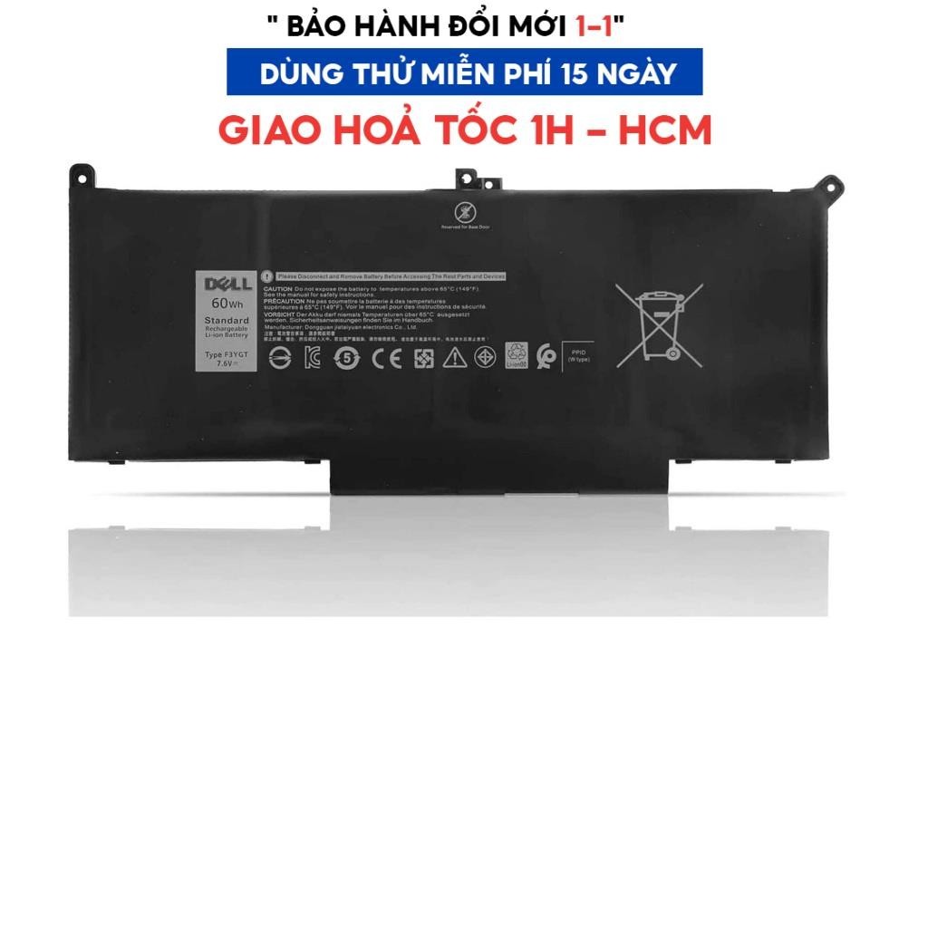 PIN ZIN DELL LATITUDE 7490 7480 7280 7290 7390 7380 E7280 E7480 BATTERY F3YGT DM3WC 2X360WH 7.6V ...