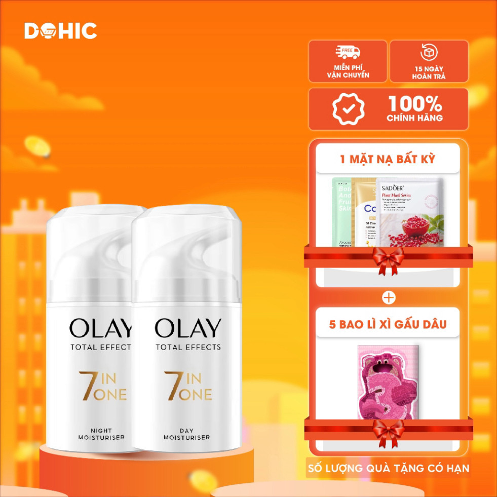 Kem Dưỡng Olay Total Effects 7 In 1 Anti Ageing Moisturiser 50ml ...
