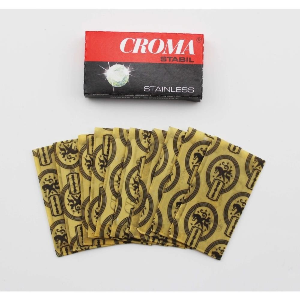 Dao tem CROMA hộp 10 lưỡi | Shopee Việt Nam