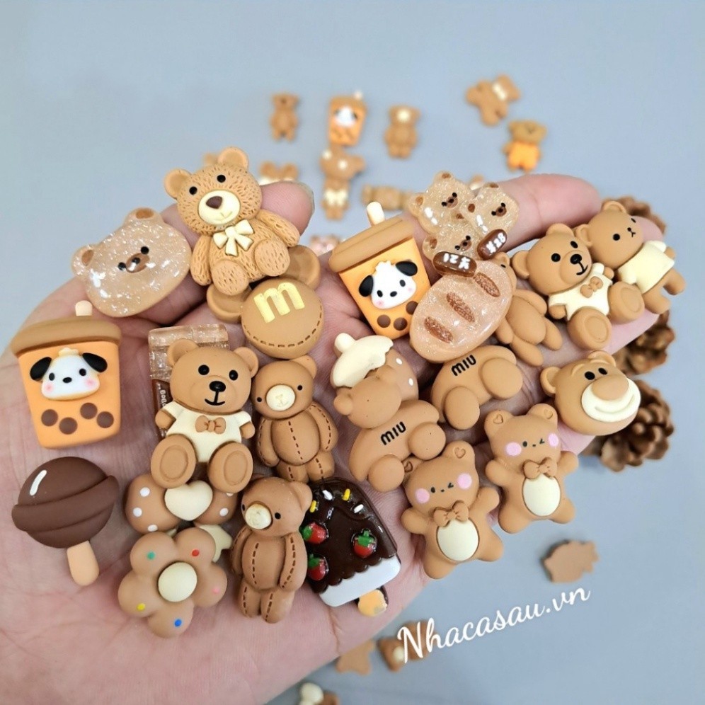 Charm Trang Trí Dép Sticker Gắn Dép Ngẫu Nhiên, Jibbitz Đa Dạng Phụ ...