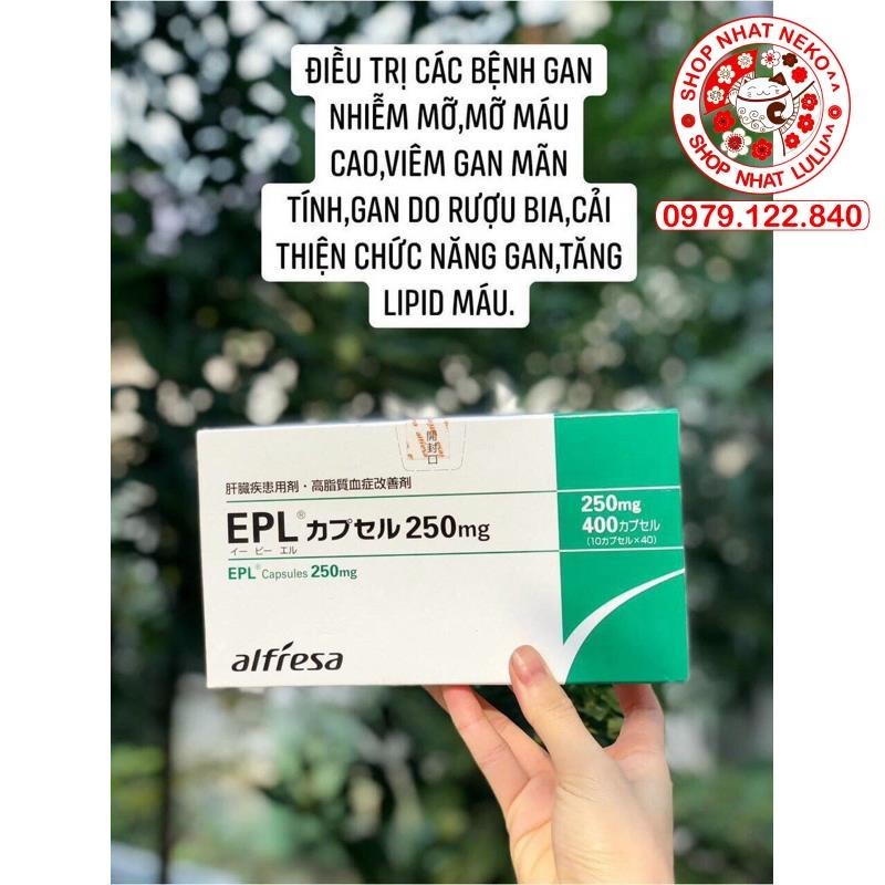Viên uống gan nhiễm mỡ EPL Nhật Bản _LULU | Shopee Việt Nam