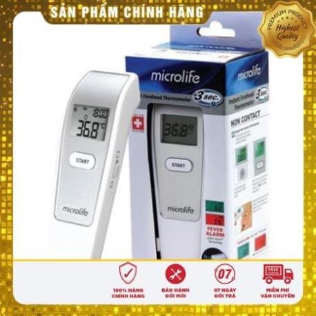 Nhiệt kế Microlife Fr1mf1 đo trong 1s không tiếp xúc bảo hành chính ...