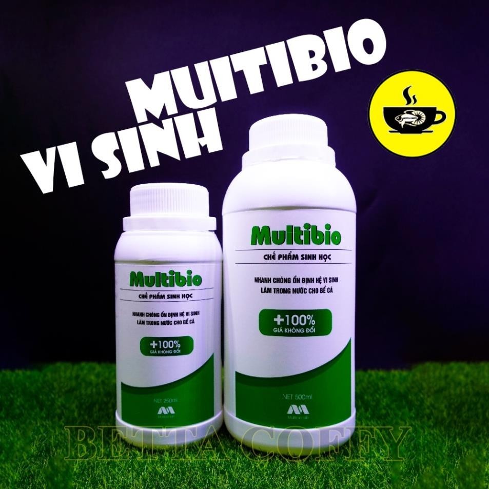 Bộ Sản Phẩm Vi sinh Multibio Lab - Giúp trong nước khử mùi tanh bể cá ...