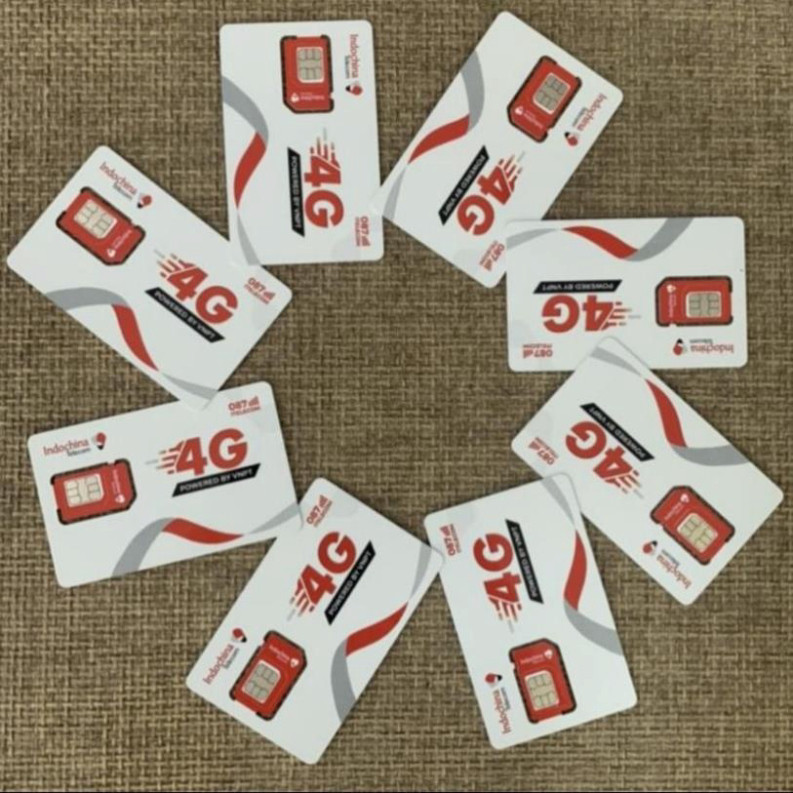 Sim Trắng 4G itel - itelecom 087 ( Lưu ý sim dùng cho cắt sim, thay sim ...