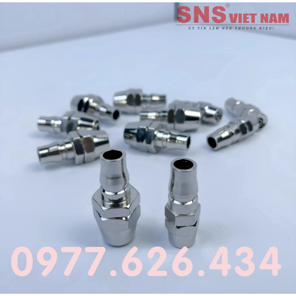 Khớp nối nhanh PP10/ PP20/ PP30/ PP40 - Đầu nối nhanh - Đầu nối hơi ...