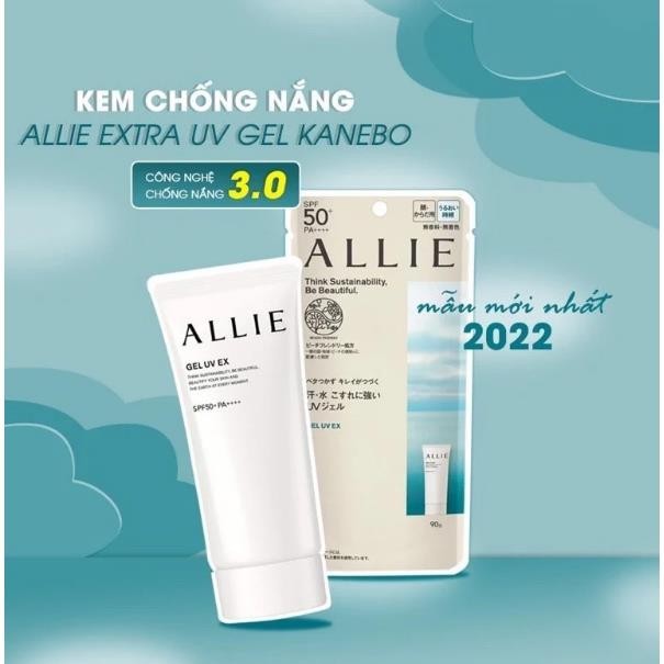 Kem Chống Nắng ALLIE GEL UV EX SPF50+PA++++ 90g (Vỏ giấy) | Shopee Việt Nam