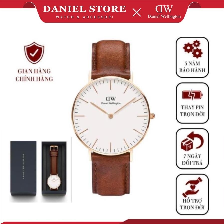 Đồng Hồ Nam Nữ Classic Mawes Rose Gold White 36mm & 40mm DW Chính Hãng - Daniel Store | Shopee ...