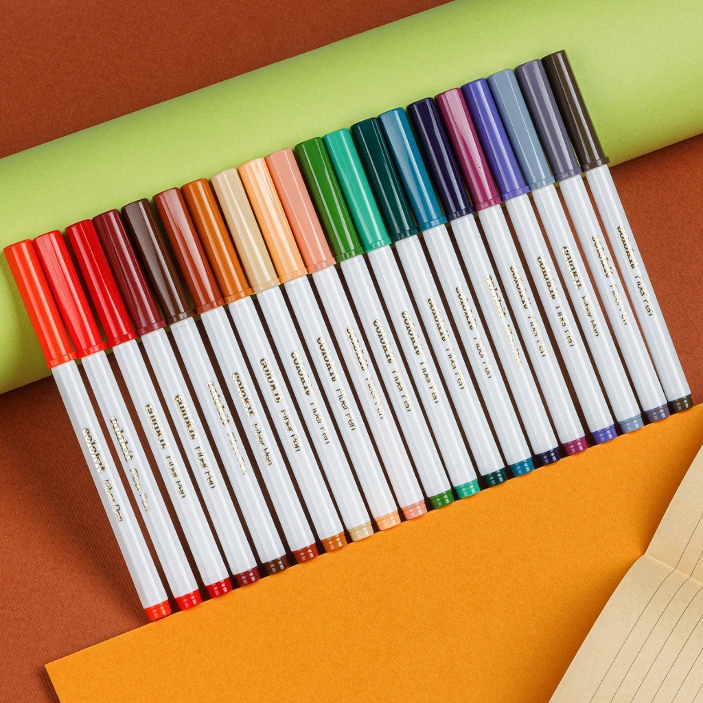 Bút Fiber Pen RETRO Colokit Thiên Long SWM-C009 - 20 màu Retro mới 2023 ...