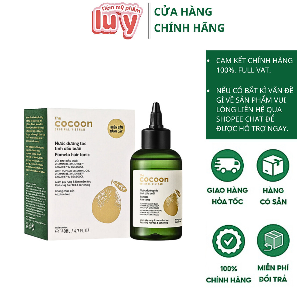Tinh Dầu Bưởi Dưỡng Tóc Cocoon The Cocoon Pomelo Hair Tonic - Hàng Việt ...