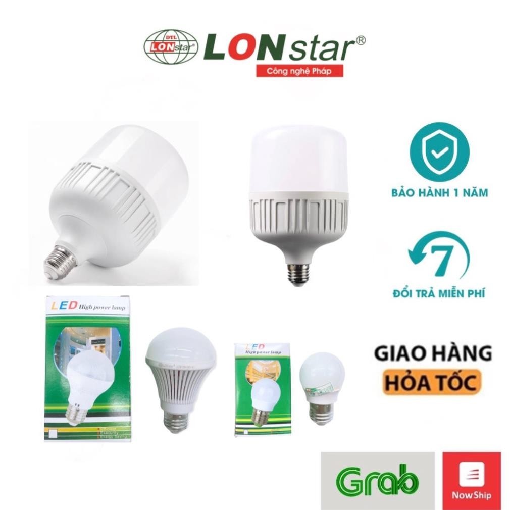 Bóng đèn led bulb trụ tròn,bóng led trụ nhựa đui e27 công suất 5w,7w,12w,30w,40w,50w tiết kiệm ...