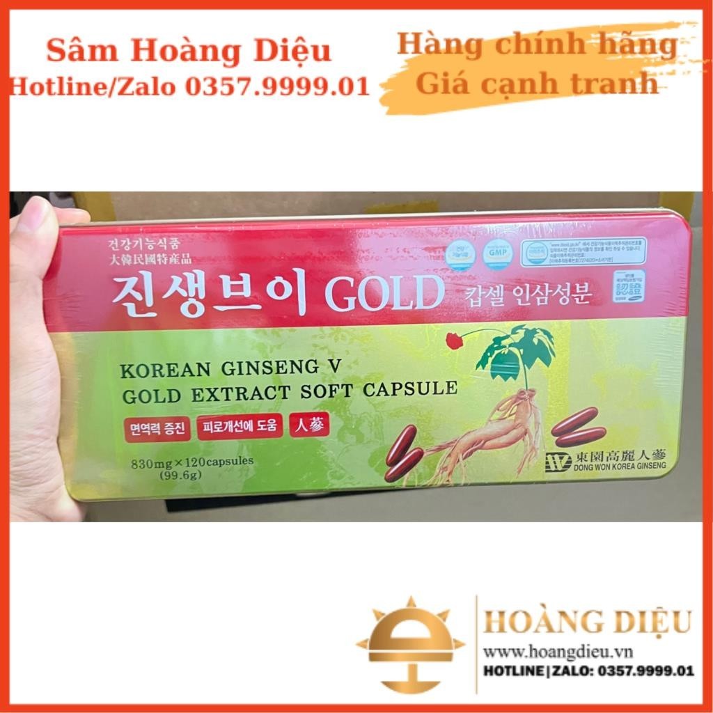 Sâm Hoàng Diệu - Viên đạm hồng sâm nhung hươu linh chi Hàn Quốc Dongwon ...