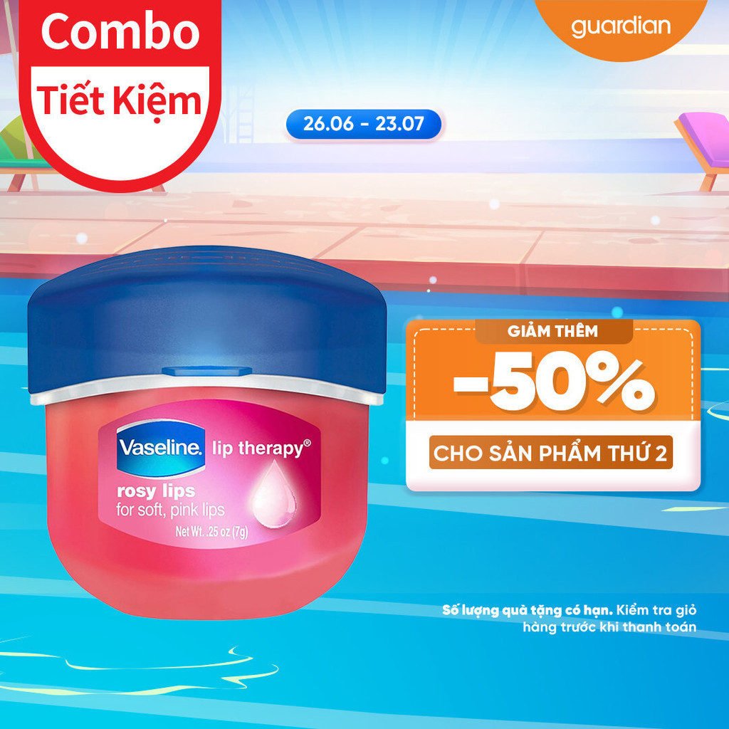 Sáp Dưỡng Môi Vaseline Lips Therapy Rosy Lips Hoa Hồng 7Gr | Shopee ...