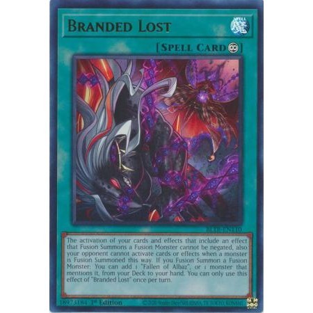 [ Bài Yugioh Chính Hãng ] Branded Lost - BLTR-EN110 - Ultra Rare 1st ...