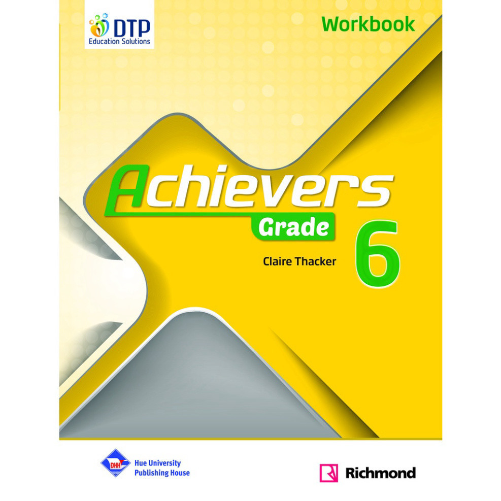 Sách - Achievers Grade 6 Workbook - DTPbooks | Shopee Việt Nam