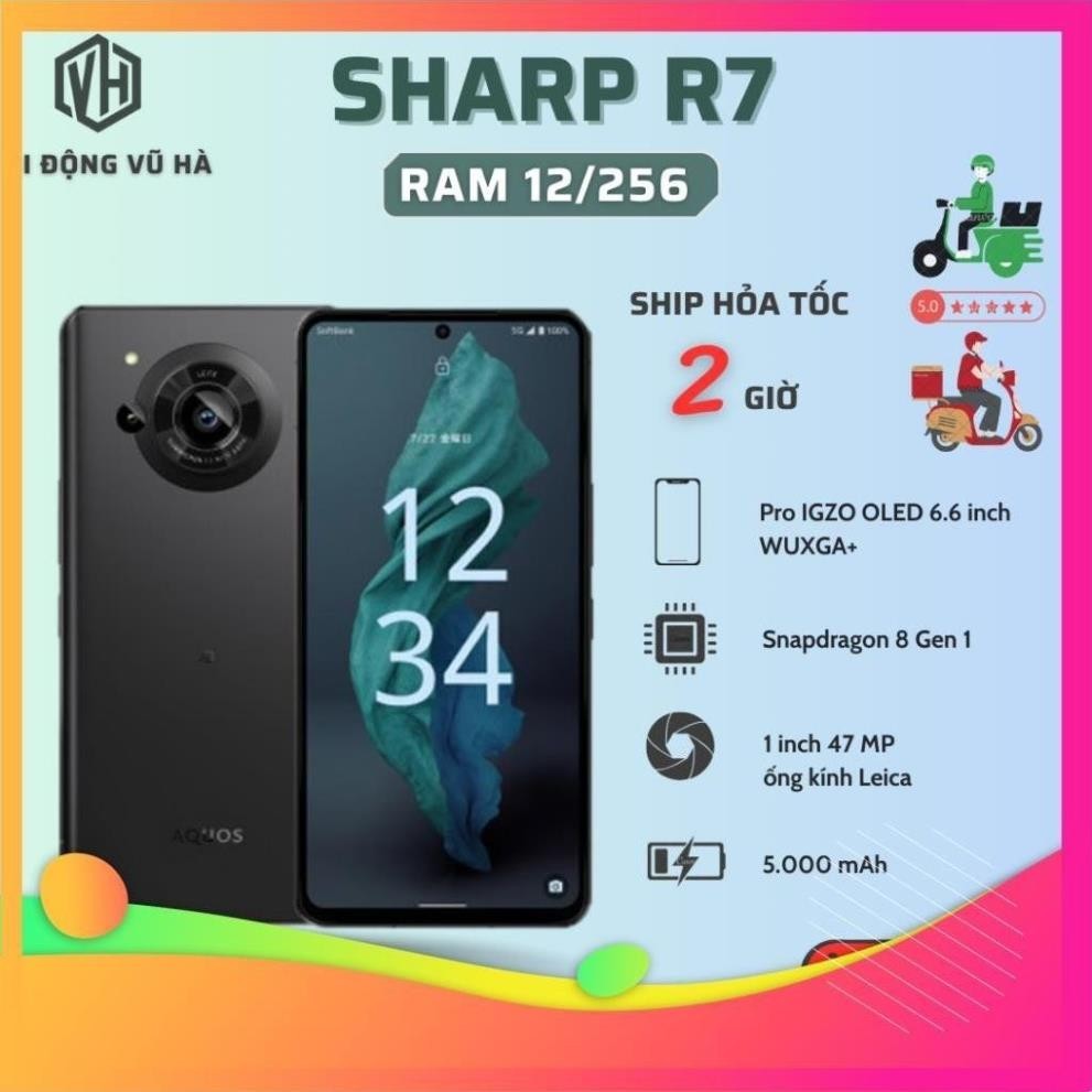 ( Chính Hãng ) Điện thoại Sharp R7 2sim - Bảo hành 12 tháng - Hỗ trợ 1 ...