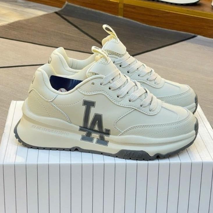 Giày MLB Chunky Runer Basic chữ LA , NY nam nữ, Giày thể thao MLB ...